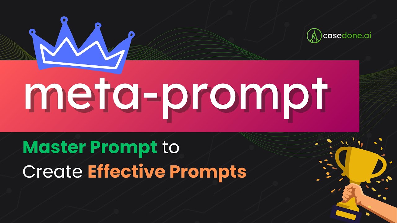 Metaprompt-Master Prompt to Create Better Prompts for Gen AI Use Cases ...