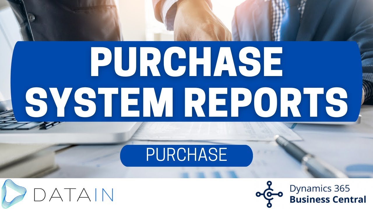 4.5.6 Purchase Analysis and Reports/ PURCHASE SYSTEM REPORTS - Dynamics ...