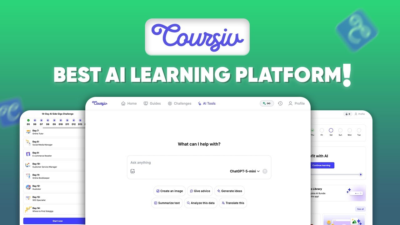 Coursiv AI Review - Best Platform for Learning AI! - YouTube