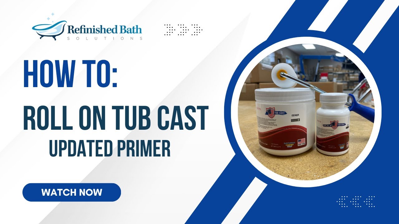 How to Properly Mix And Use Tub Cast Roll On Bathtub Primer - Don’t ...