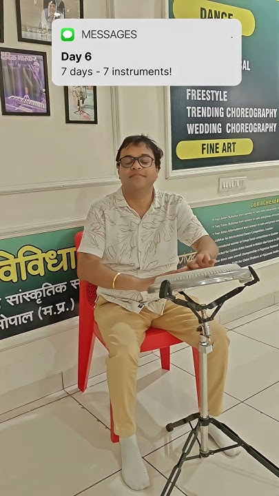 🥁 Day 6 | Techno Rhythm on Tumba 🔥 | by Abhay Tiwari - YouTube