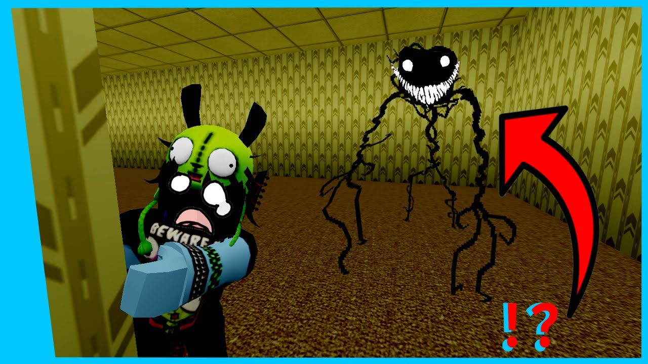 Terrifying ROBLOX Backrooms Monster Encounter! - YouTube