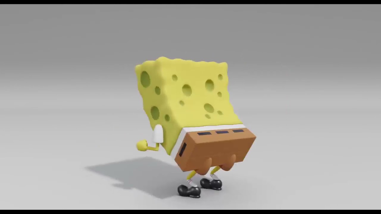 Spongebob throwing it back - YouTube