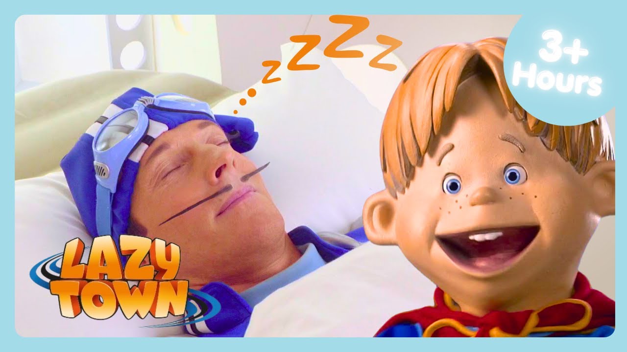 Sportacus Falls Asleep! 💤 | LAZY TOWN FULL EPISODE COMPILATION | Kids ...