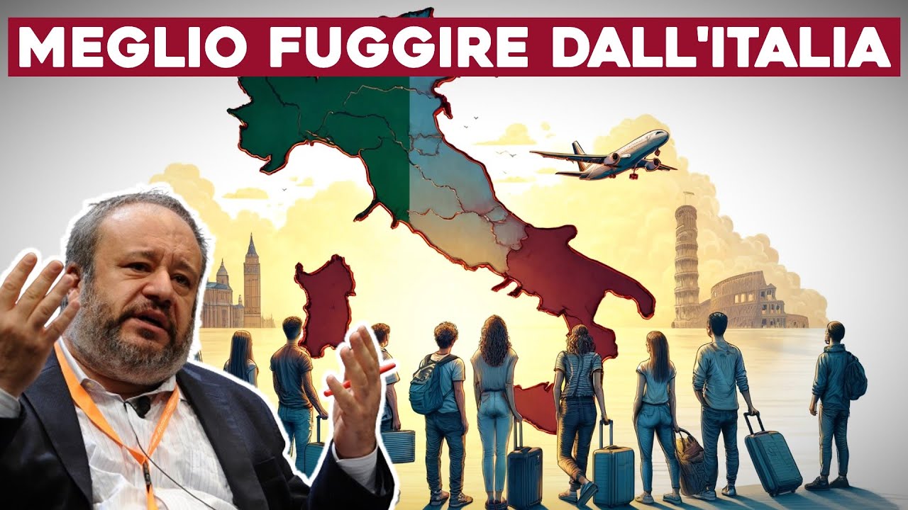 FORSE è MEGLIO FUGGIRE dall'ITALIA, ANALISI SPIETATA con ALBERTO BISIN ...