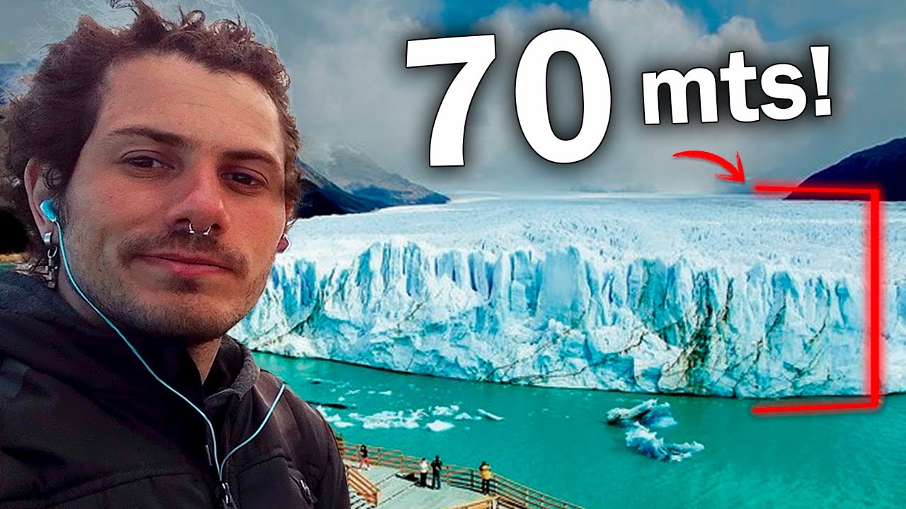 🧊 El GLACIAR más piola de Argentina | Motovlog en la Ruta 40 #3 - YouTube