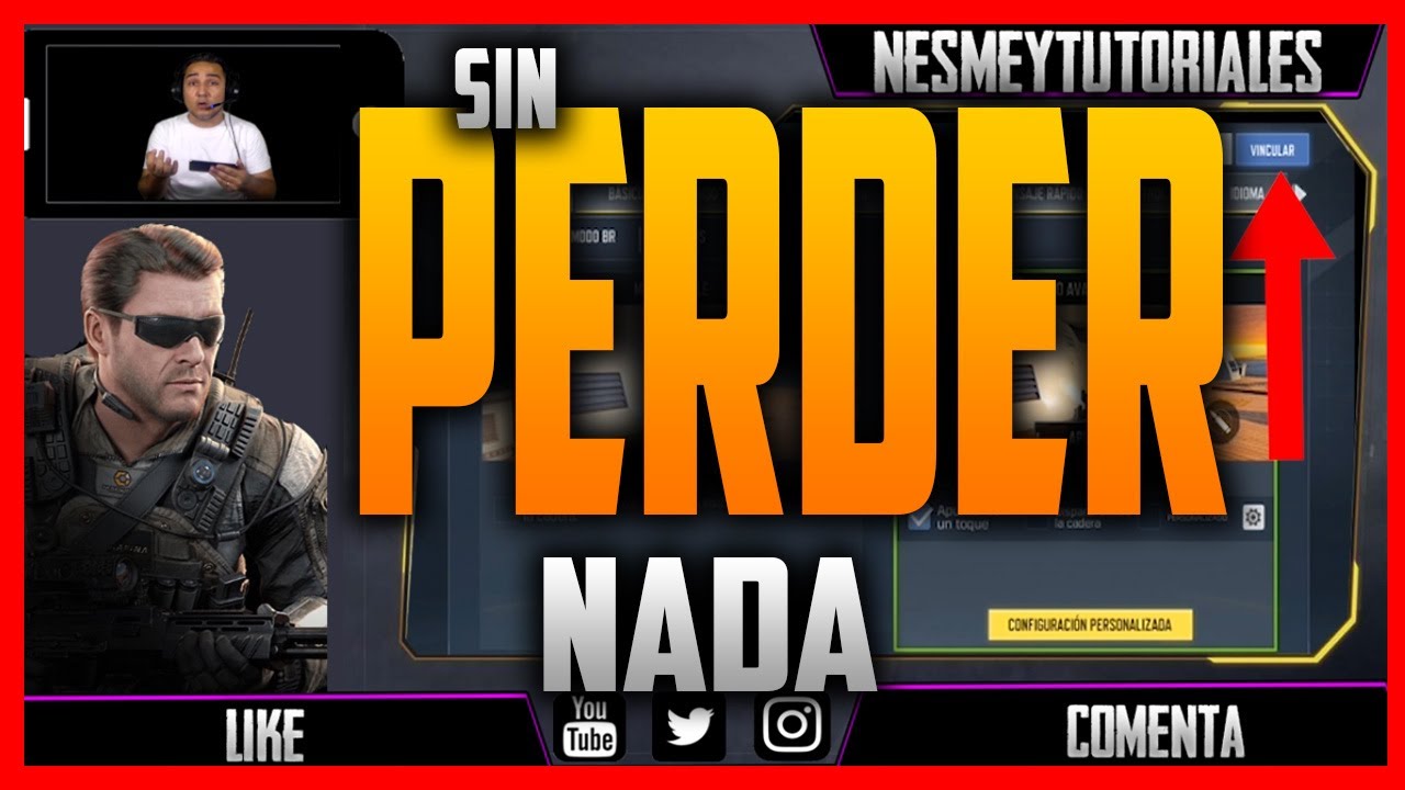 como VINCULAR 🌟 CALL OF DUTY MOBILE con FACEBOOK🌟 [SIN PERDER NADA ...