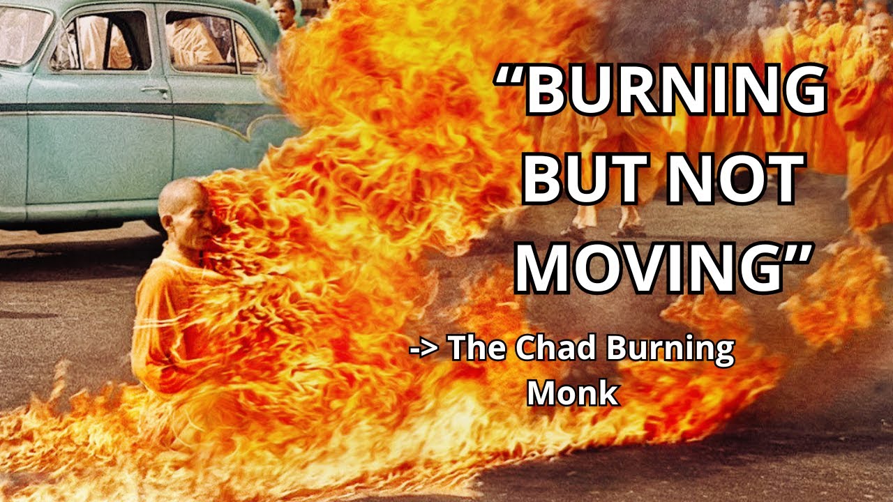 The Unbelievable Story Of The Burning Buddhist Monk - YouTube