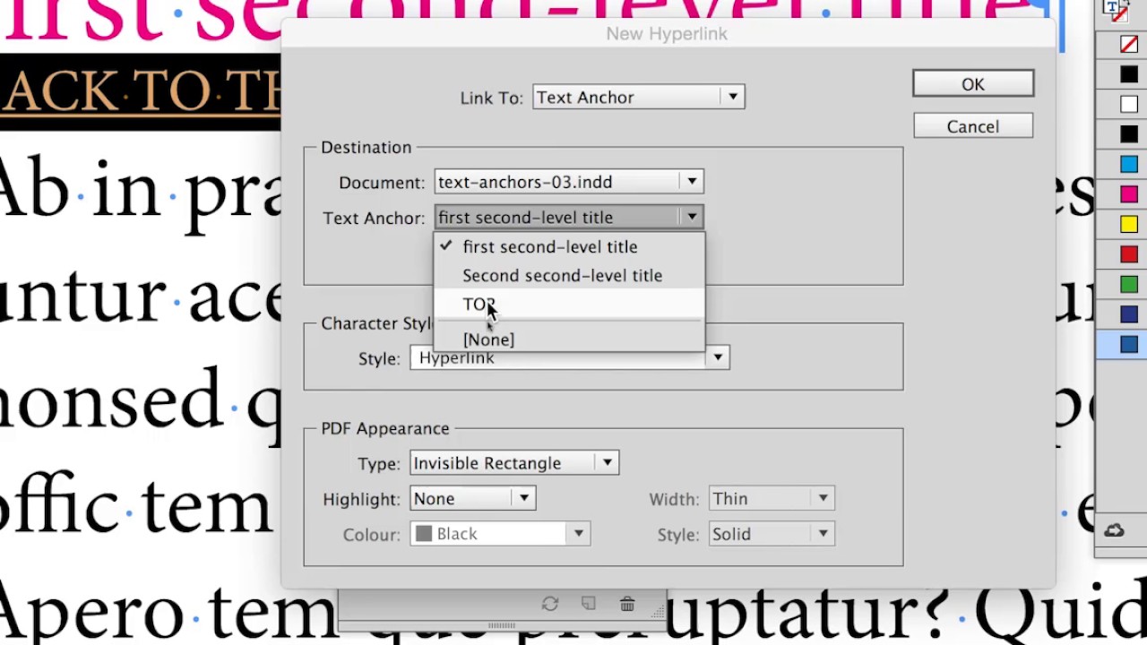 Adobe InDesign interactive PDF and HTML part 29 720 Thierry Dambermont ...