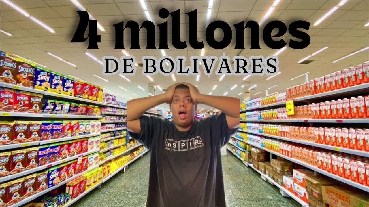 GASTE 100$ DOLARES💰 en el SUPERMERCADO 🛒 de VENEZUELA 🇻🇪 - Ismael ...