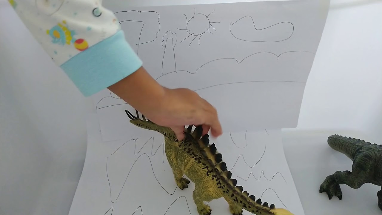 Alif Dino kokos toy - YouTube