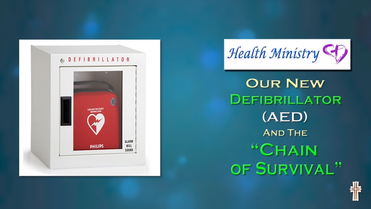 Our Defibrillator (AED) and the "Chain of Survival" - YouTube