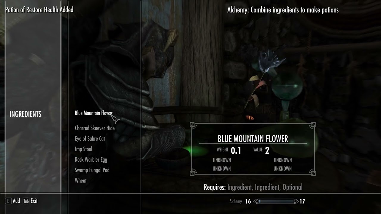 Skyrim Health Potion Id
