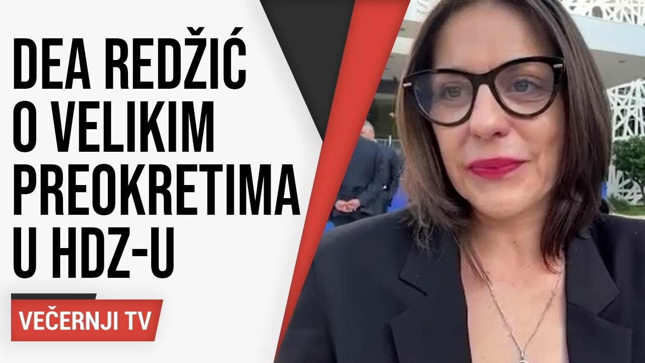 Dea Redžić sa Sabora HDZ-a: Mlaka atmosfera i dva velika preokreta u ...