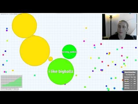 Agar.io with mods - Finally got into the leader board ! - YouTube