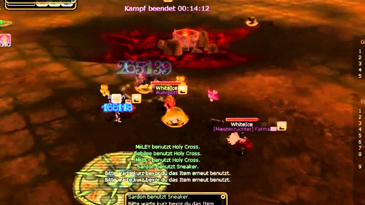 Flyff Guild Siege/Guild War DragonCross 2014 Best Of Ruhrpott - YouTube