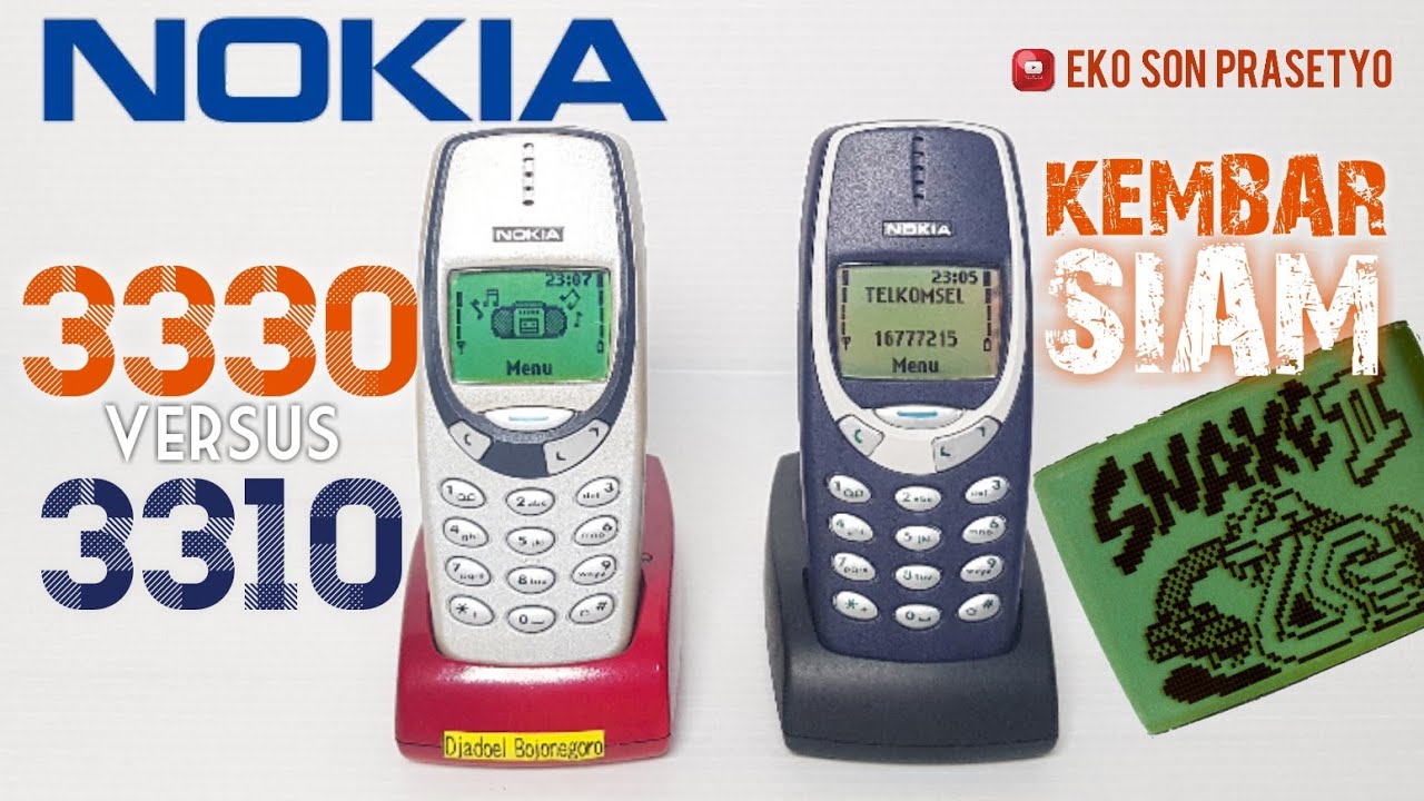 NOKIA 3330 versus NOKIA 3310 perbedaan dan perbandingan dan Family dari ...