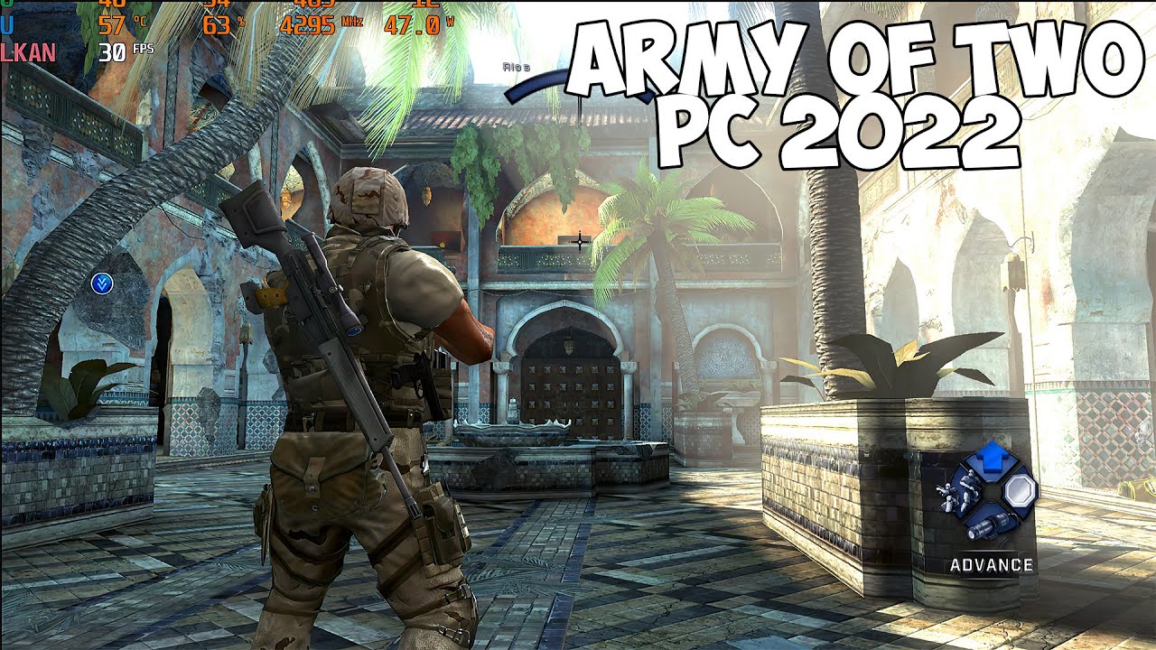 ARMY OF TWO PC 2022 Rpcs3 Full Speed - YouTube