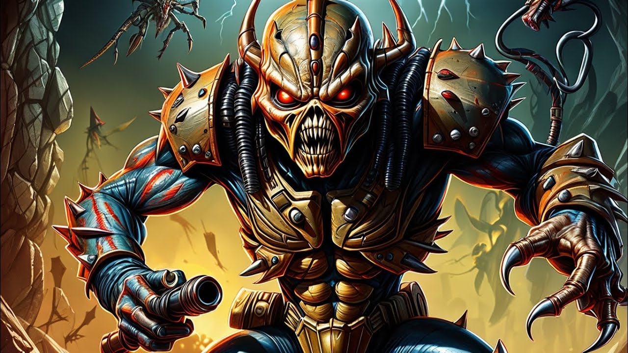Maiden Eddie Predator Clip 🤘 🇨🇭 🤘 Como Estais Amigos Created M.B - YouTube