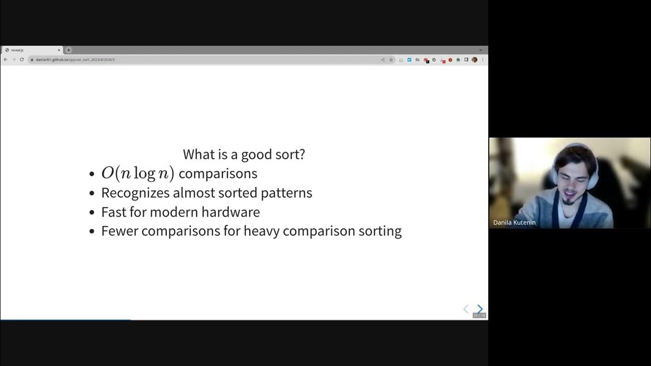 A Long Journey of Changing std::sort Implementation at Scale - Danila Kutenin - YouTube