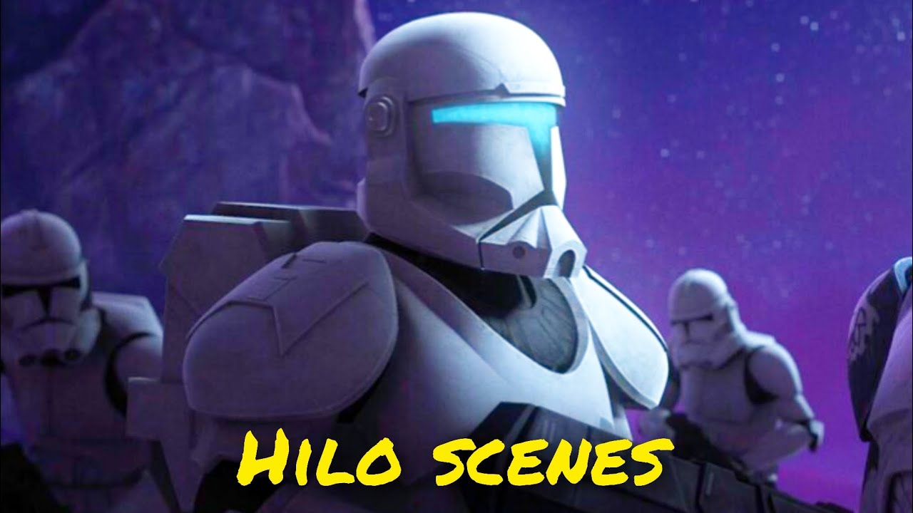 All lieutenant Hilo scenes - The Bad Batch - YouTube
