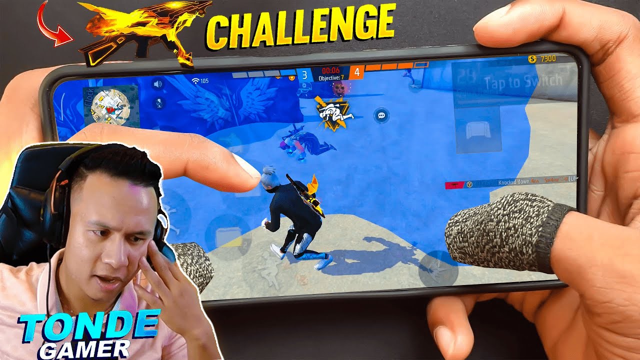 TONDE GAMER CHALLENGE ME FOR 1 VS 4 😱|| iPhone 14 Plus 🤣🤣 - YouTube