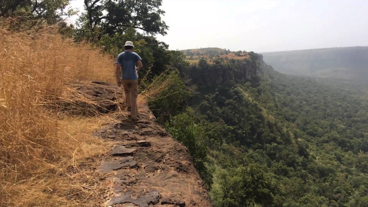 Hiking along Gambaga Escarpment - YouTube