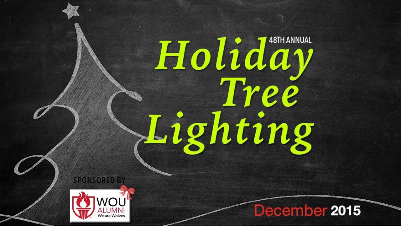Holiday Tree Lighting 2015 - YouTube
