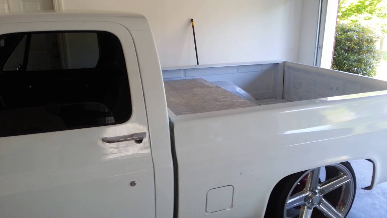 C10 lowered with 22" irocs wheels - YouTube