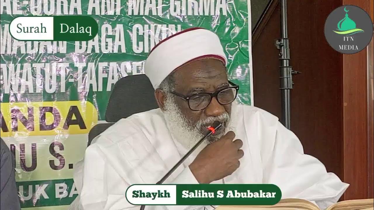 Tafsirin Ramadan 1446 || Shaykh Salihu S Abubakar || Day 4 - YouTube
