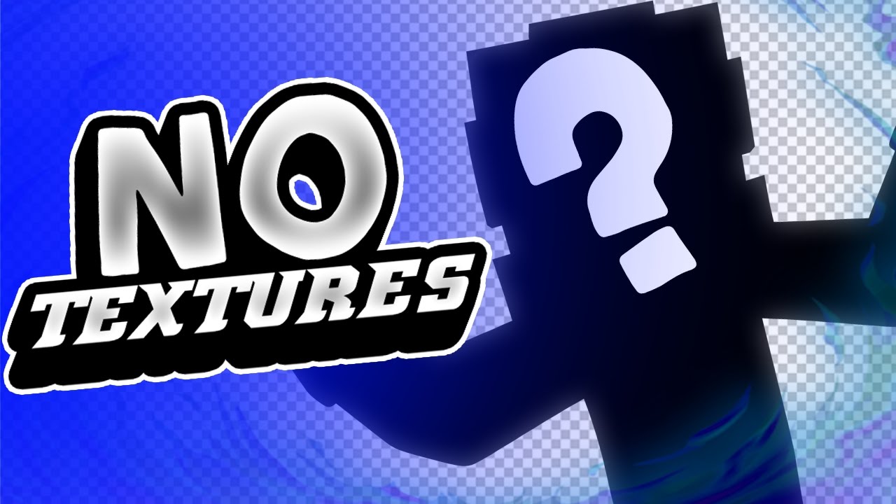 Playing Survival Games WITHOUT Textures. - YouTube