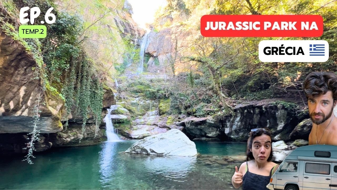 A CASCATA MAIS INCRIVEL DA GRÉCIA!! (até agora 🤣) // Cascata Kalipso ...