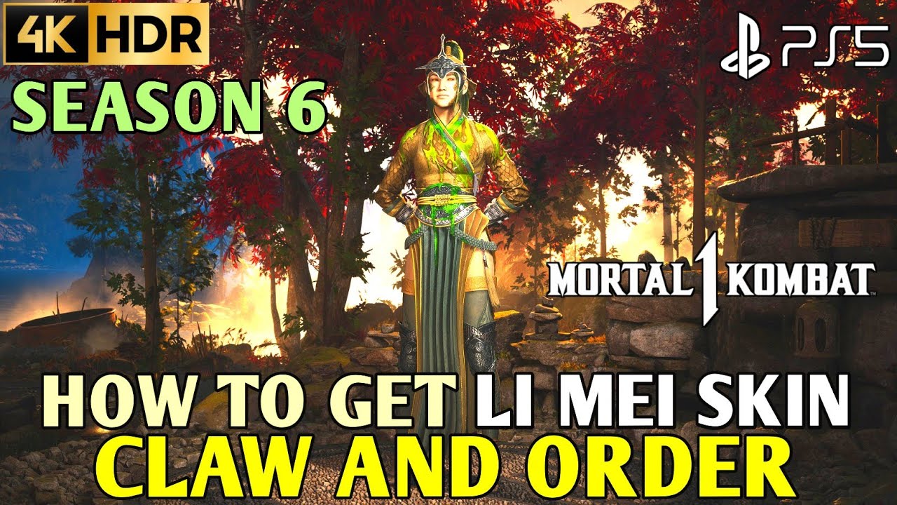 How to Get Claw and Order Li Mei Skin MORTAL KOMBAT 1 Li Mei Skin MK1 ...