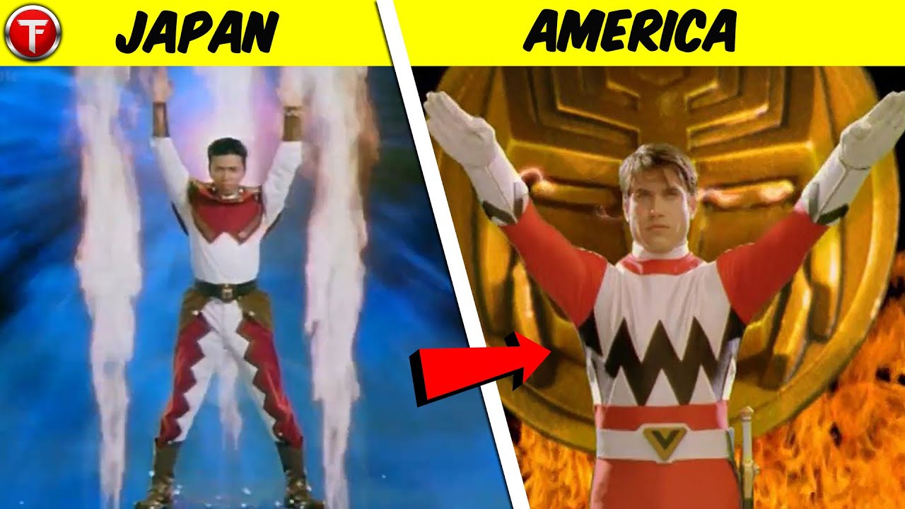 10 Adegan Morphin (Berubah) Power Rangers yang Berbeda Jauh dengan ...