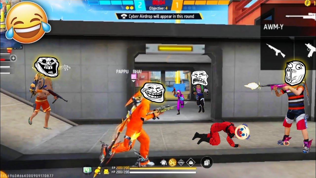 Free Fire Funny Video kaisy banaye ? | Free Fire Trolling Noobs 😆 ...