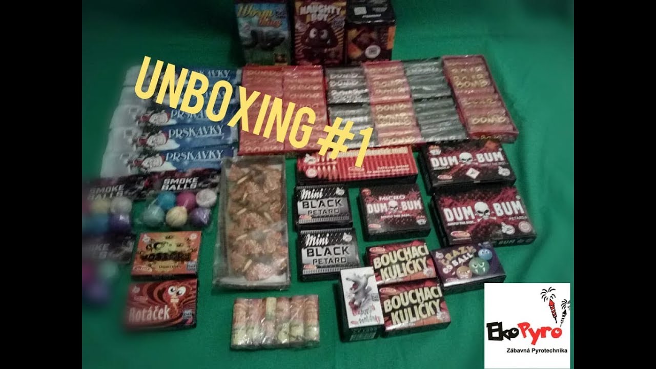 UNBOXING #1 EKOPYRO [prve video] 2018/19 - YouTube
