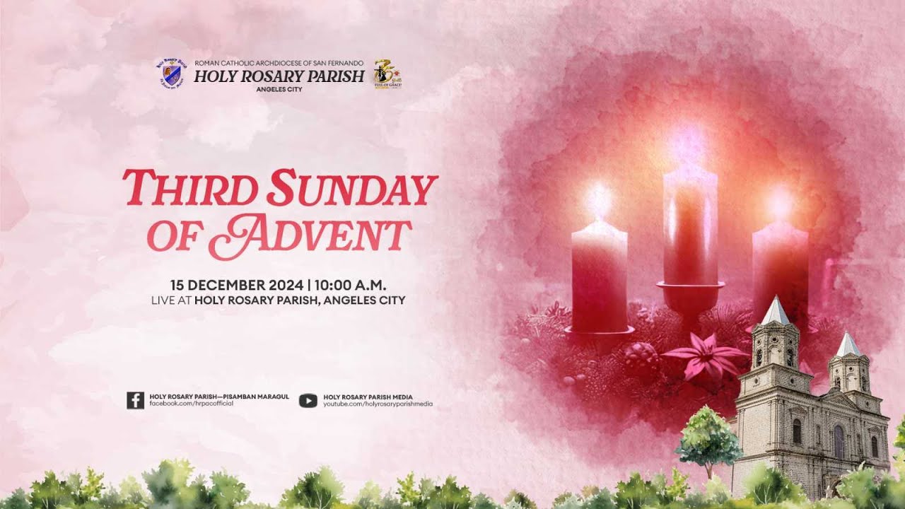 Third Sunday of Advent | 15 December 2024 - YouTube