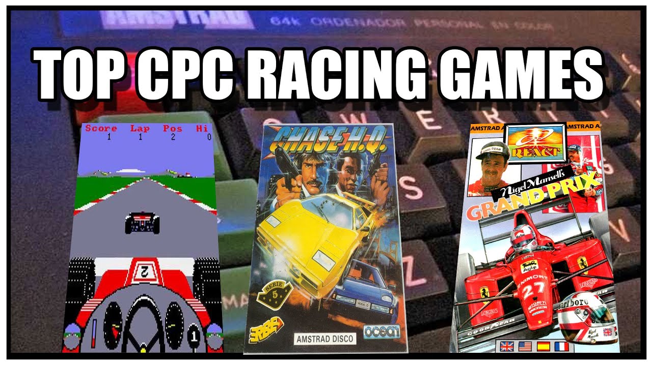 TOP AMSTRAD CPC RACING GAMES ON MY MiSTerFPGA - YouTube