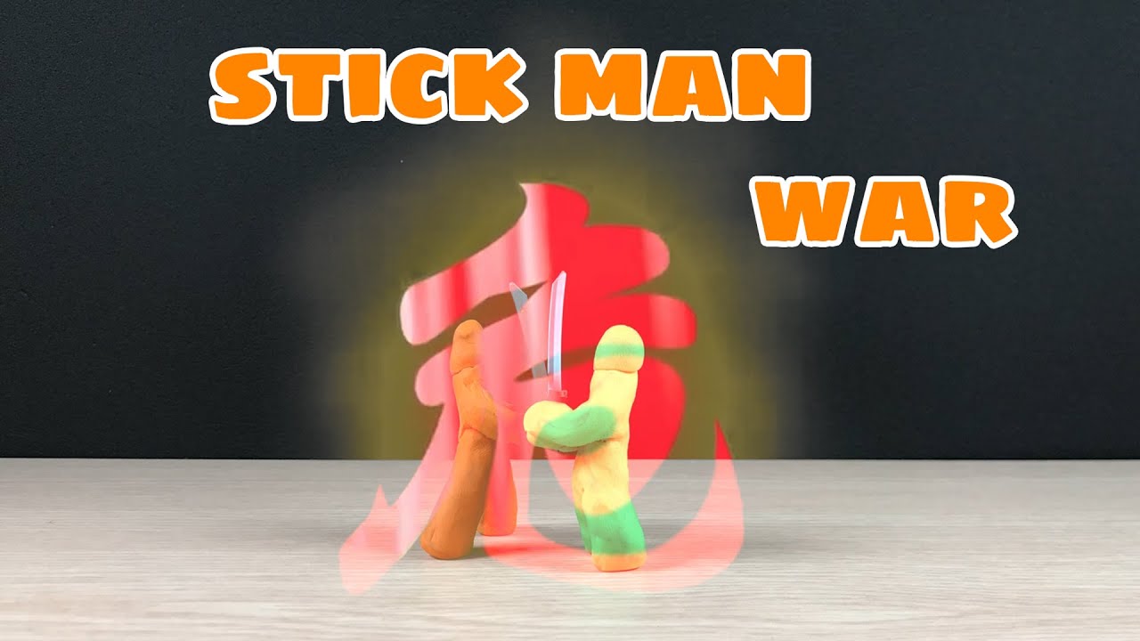 FUNNY STOP MOTION | STICKMAN SOLO | STICKMAN SWORD FIGHT | STOP MOTION ...