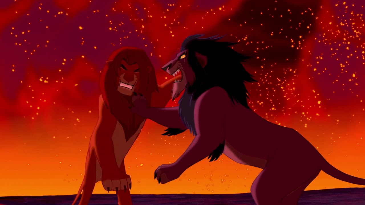 The Lion King - Scar's death (Ingush) - YouTube