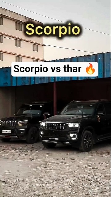 scorpio vs thar 🔥 hill climb test #shortsfeed#short#shorts#thar#scorpio ...