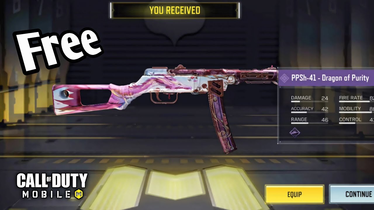 *New* Free PPHs 41 Dragon of Purity COD Mobile - YouTube