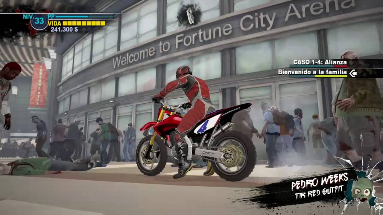 Dead Rising 2 TIR RED UNIFORM, TIR red Outfit - YouTube