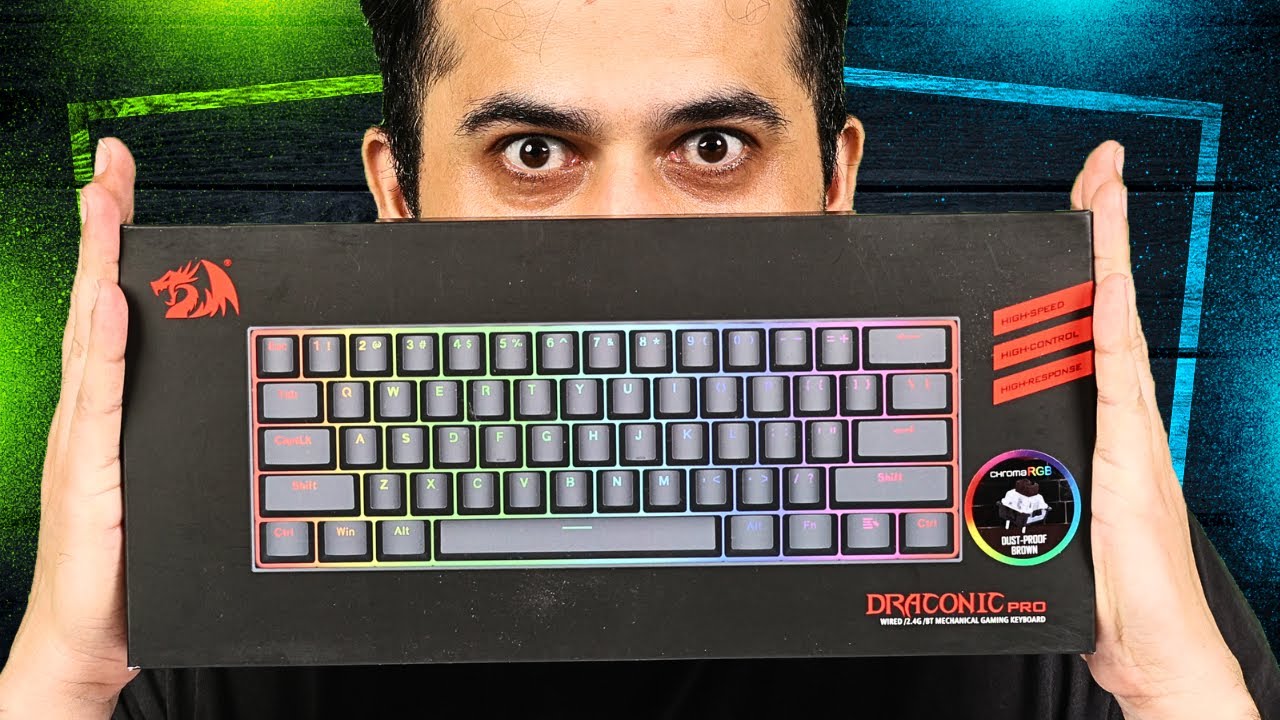 Redragon K530 Draconic pro battery life | Born Creator clips - YouTube