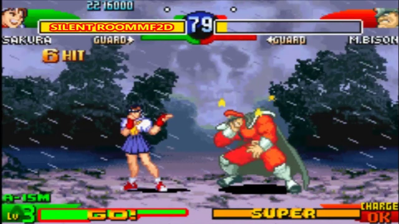 Sakura _ Street Fighter Alpha 3 _ GBA - YouTube
