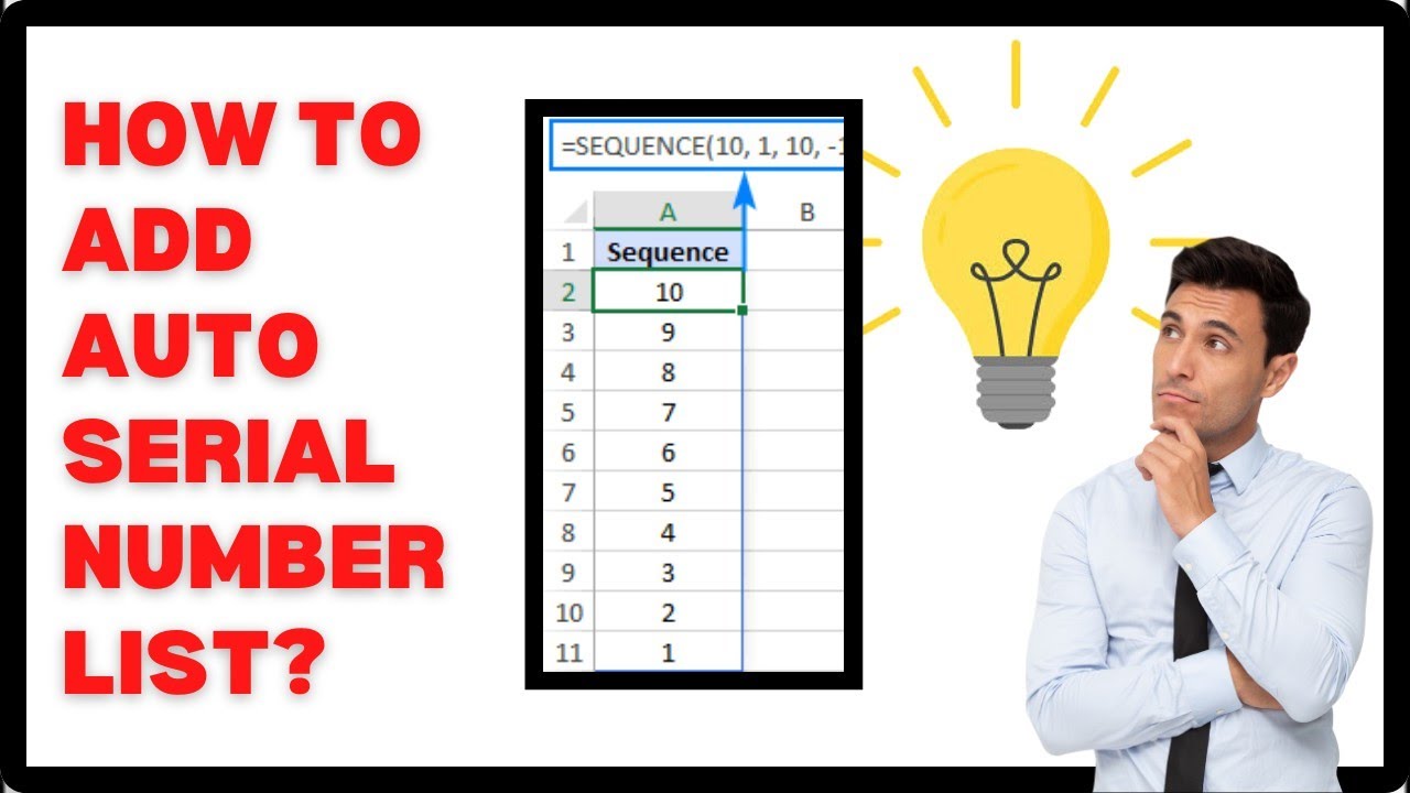 How To Create A Dynamic Numbered List In excel exceltutorial freeexcellearning YouTube How To Create A Dynamic Numbered List In excel exceltutorial freeexcellearning YouTube