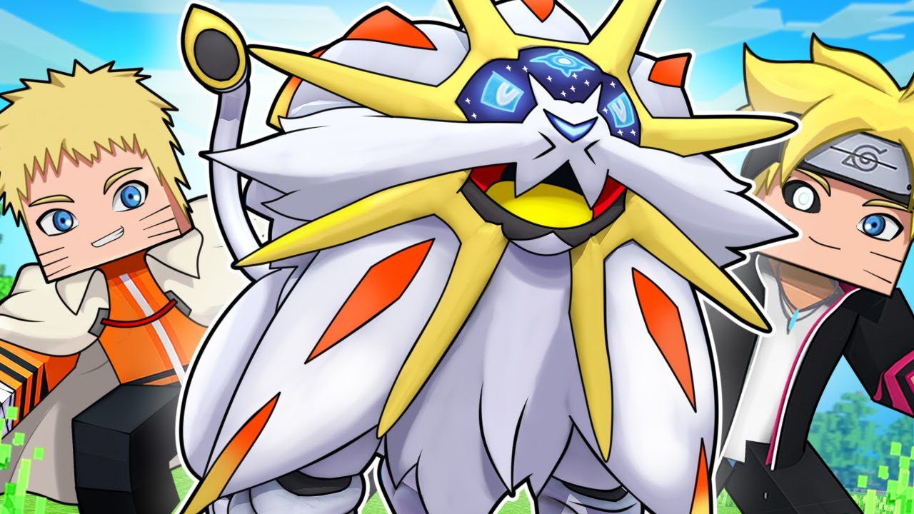 SOLGALEO APARECEU no MUNDO de NARUTO Minecraft ! - YouTube