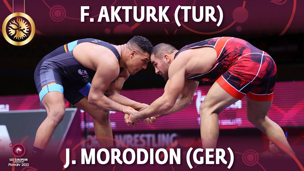 GOLD FS - 92 kg: F. AKTURK (TUR) v. J. MORODION (GER) - YouTube