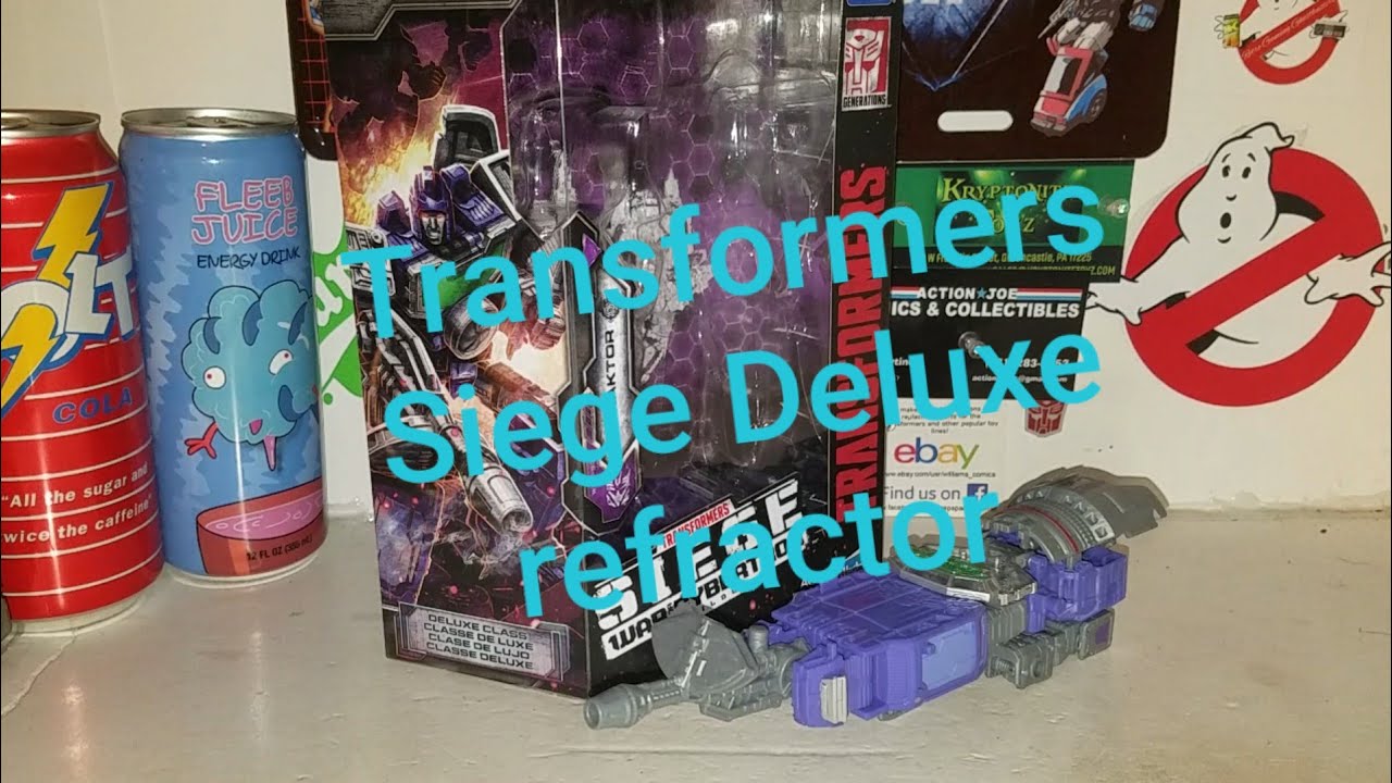 Transformers Siege WFC trilogy deluxe Refractor - YouTube