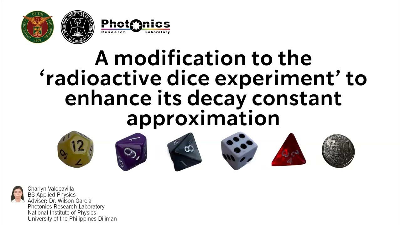 A modification to the 'radioactive dice experiment' to enhance its ...